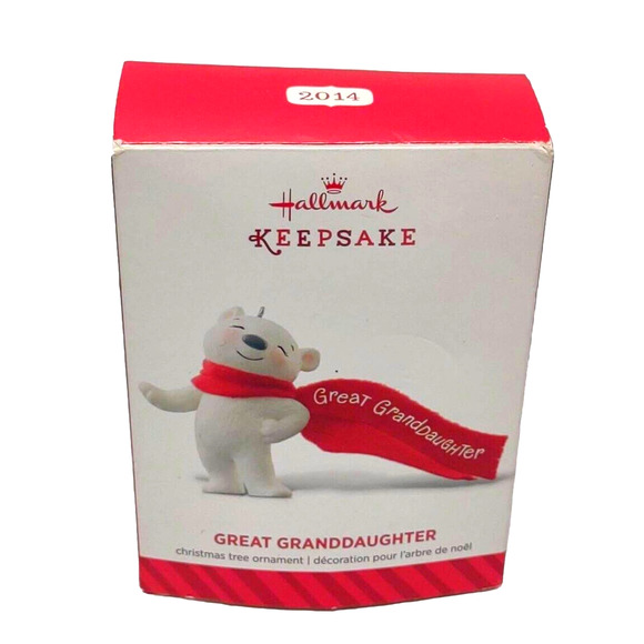 Hallmark | Holiday | Hallmark Keepsake Christmas 24 Great Granddaughter ...